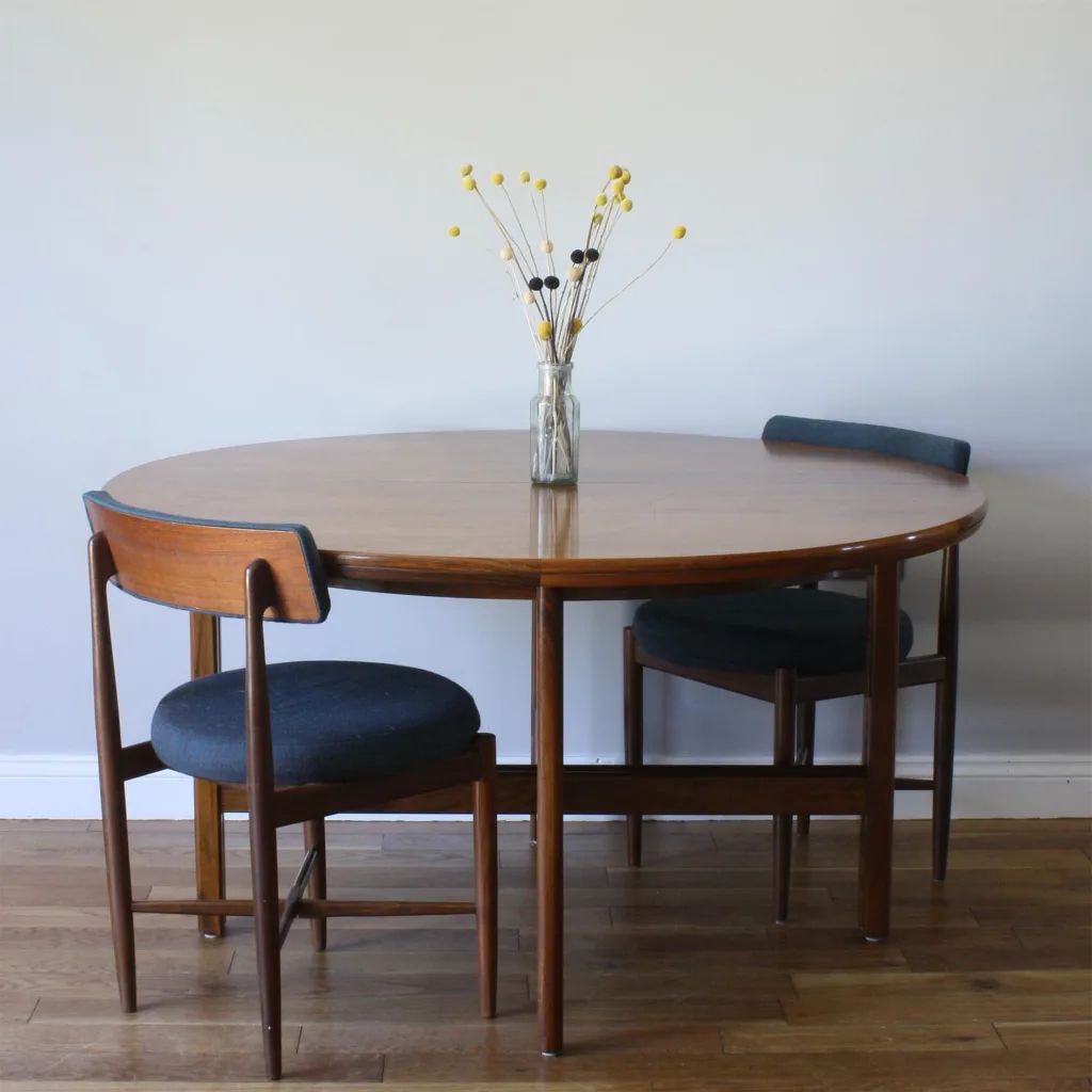 Vintage 1960s Rosewood Extending Dining Table by Robert Heritage for ...