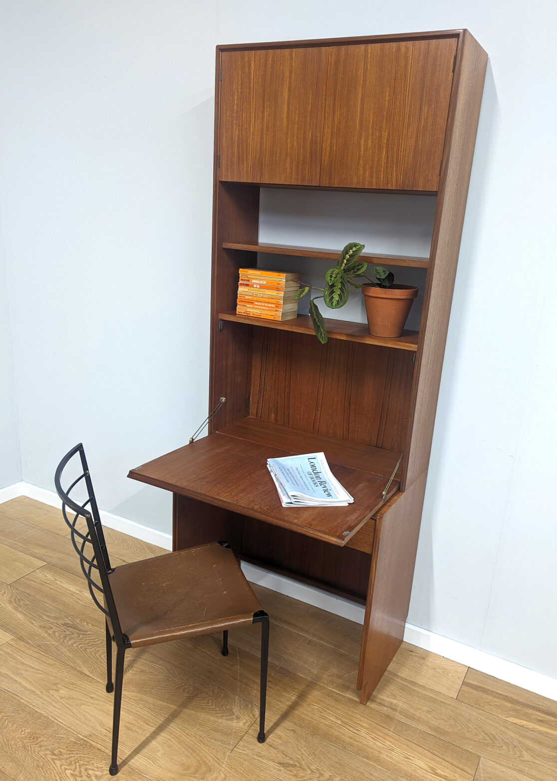 Vintage 1970s G Plan Form Five Teak Shelf Unit with Desk - Original ...