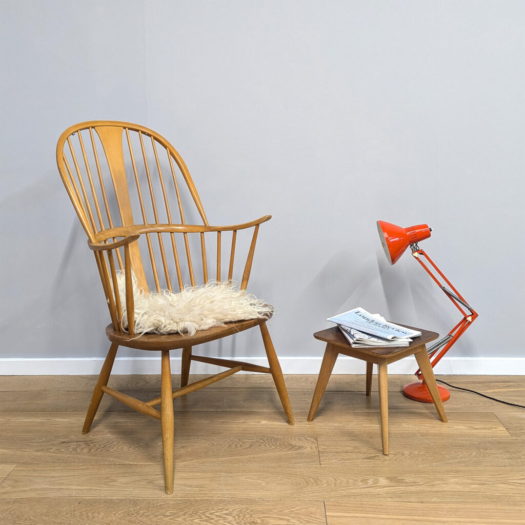 Original Midcentury Ercol Model 472 Chairmaker's Chair - Vintage ...