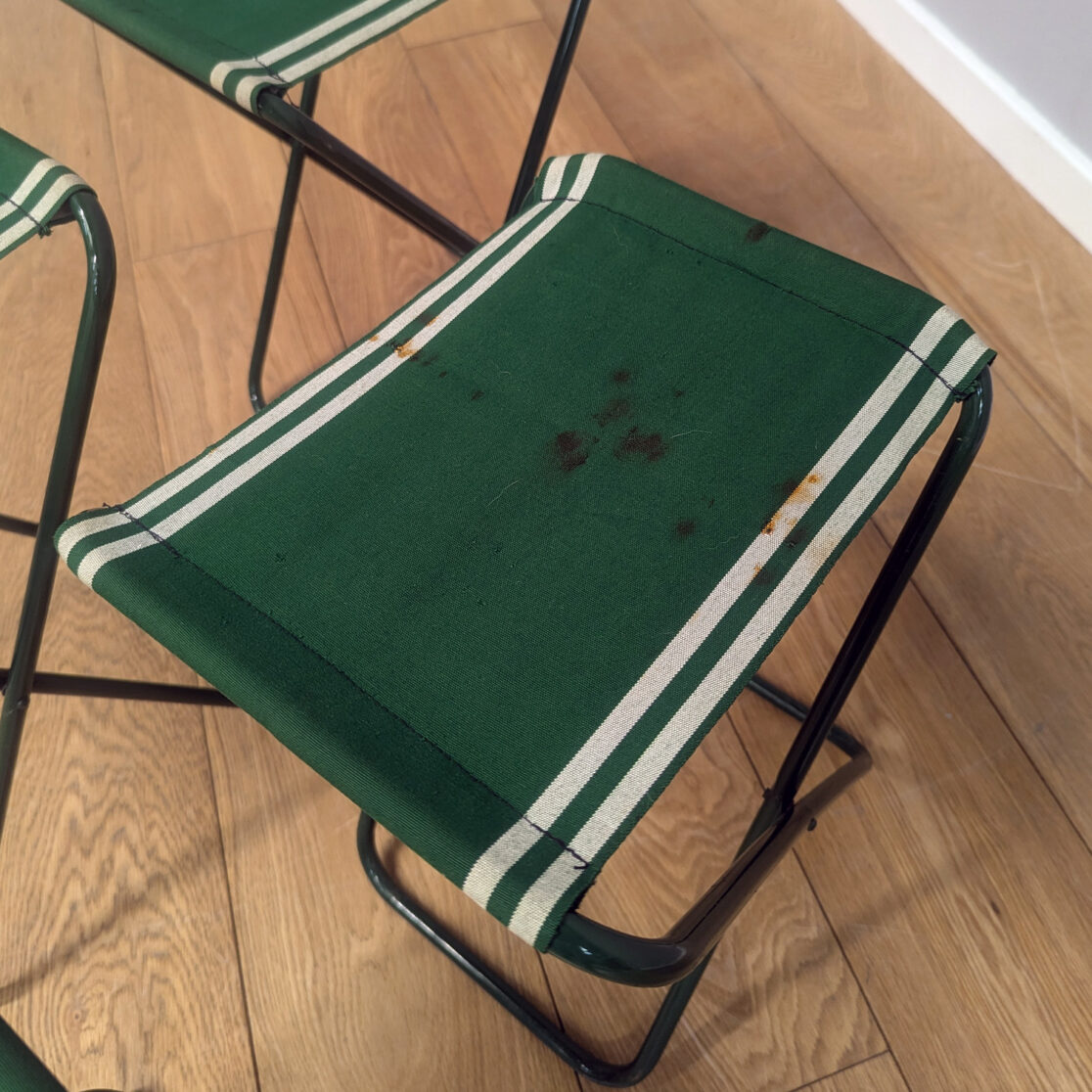 Vintage Portable Folding Picnic Table & Stool Set by Avalon