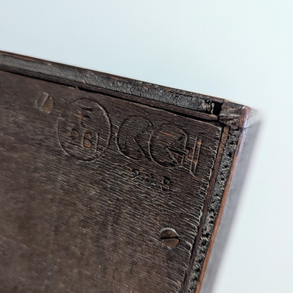 Vintage 1940s CC41 Tall Oak Bookcase Cabinet - Original Homewares